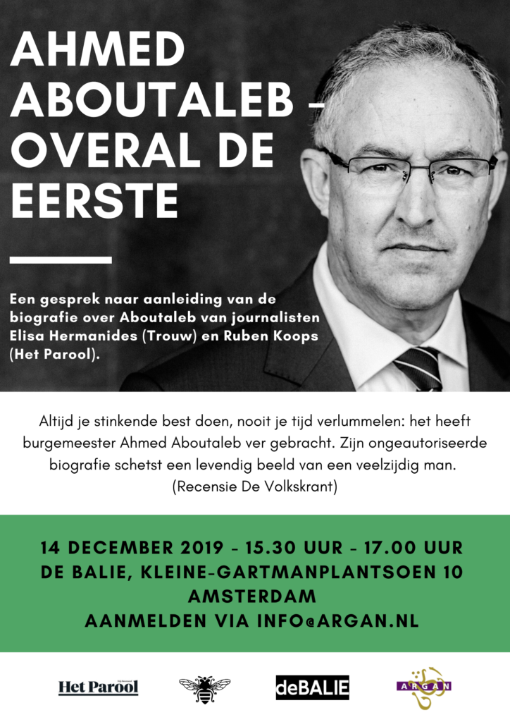 Ahmed Aboutaleb – Overal de eerste – Argan